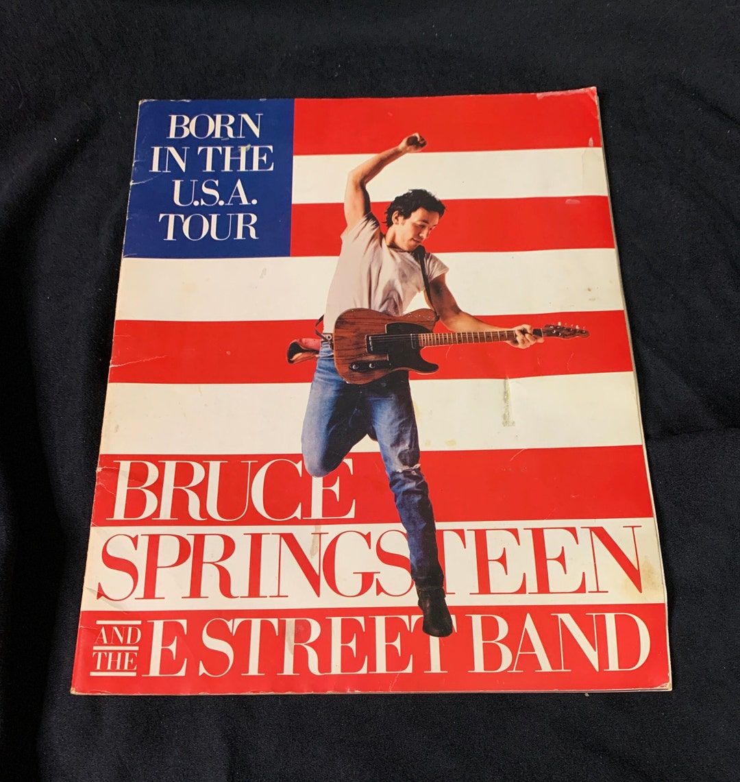 Bruce Springsteen Born in the USA Tour Chronological Book - Etsy