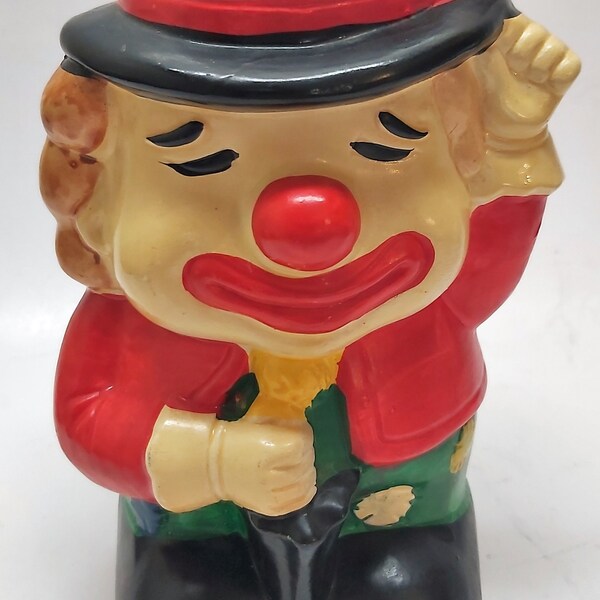 Vintage Clown Bank - Etsy
