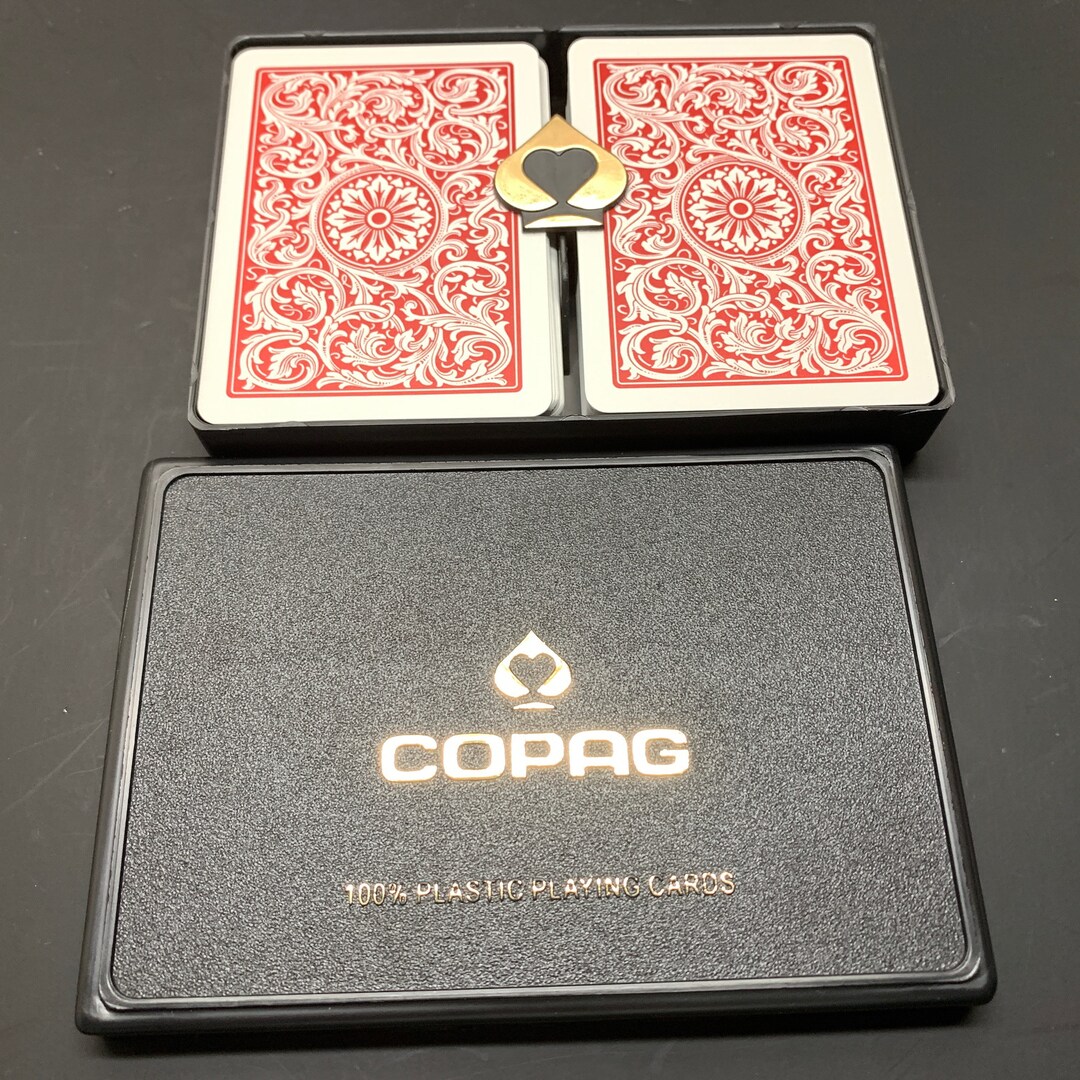 Copag Playing Cards 2 Decks 100% Plastic - Etsy