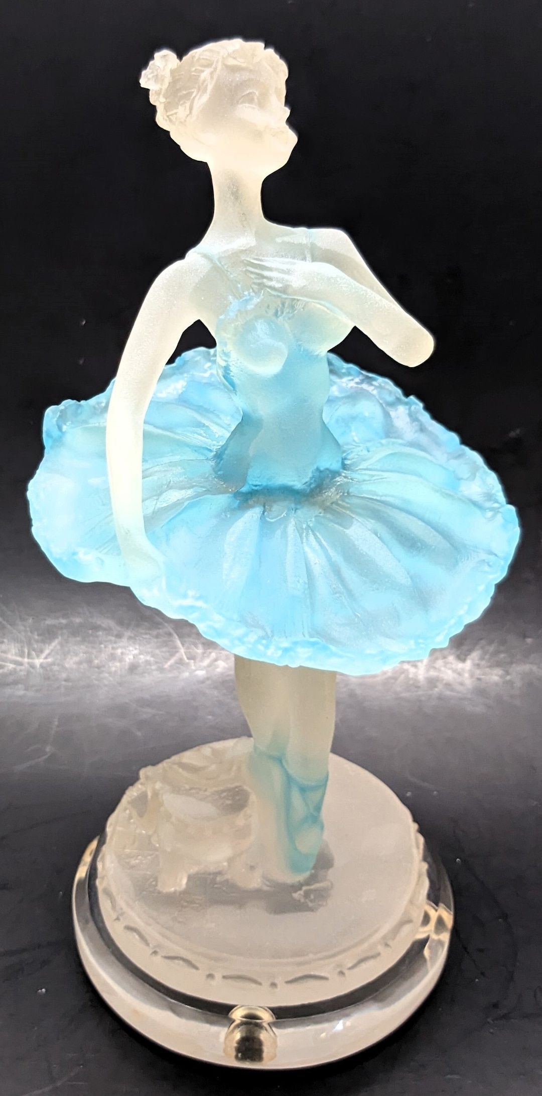 Resin Girl Ballerina Dancer Figurine Statue 9 Inch Tall - Etsy