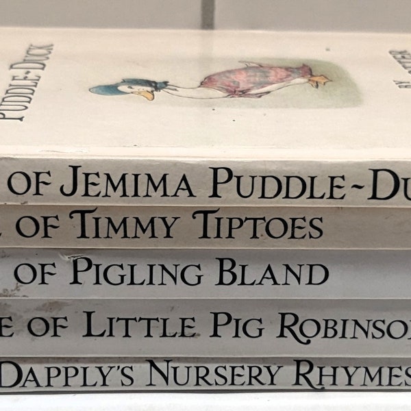 Original Beatrix Potter Books - Etsy