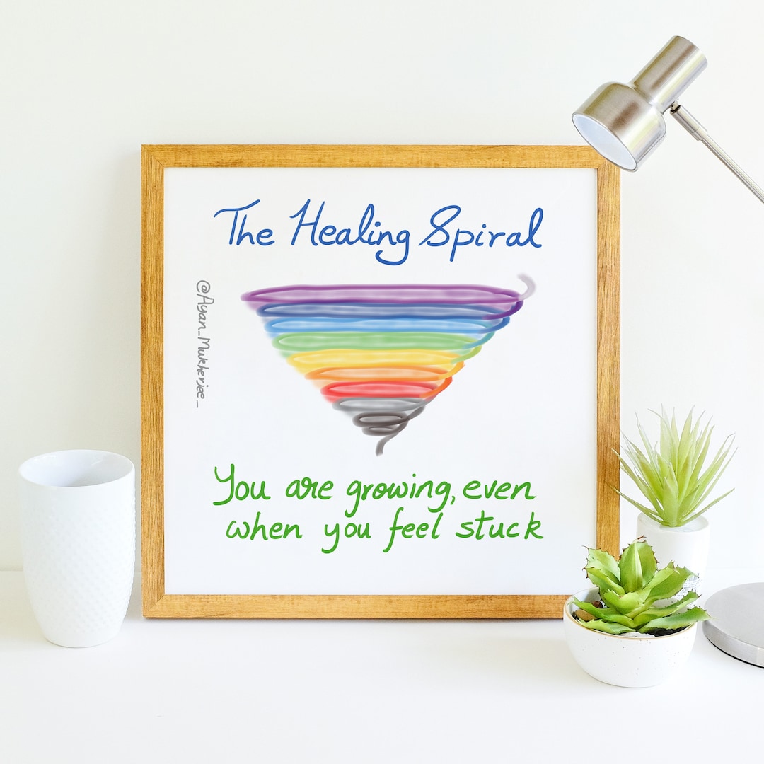 Healing Spiral Instant High-resolution Download Therapist Counselor ...