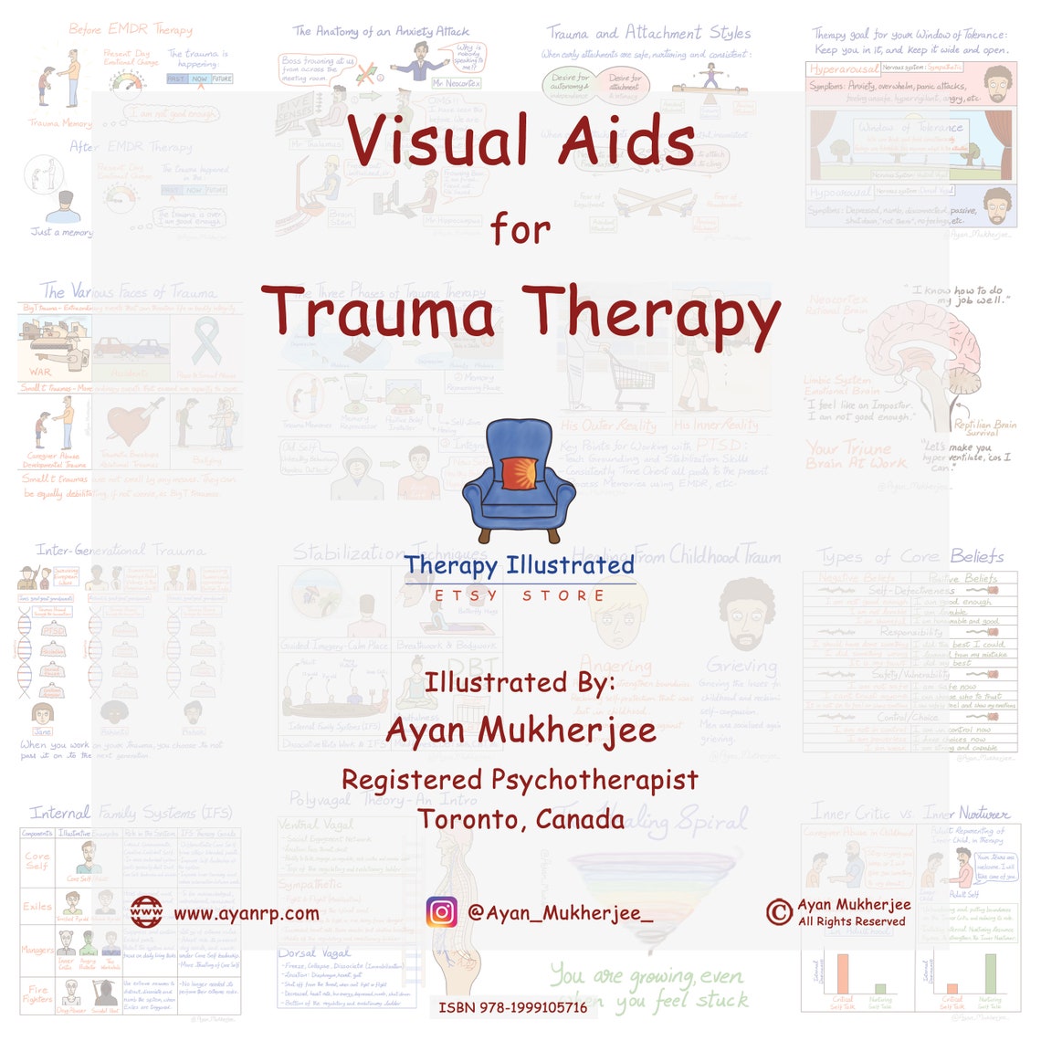 Visual Aids Flipbook for Trauma Therapy – Handmade Mental Health ...