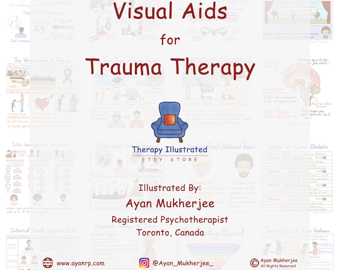 Visual Aids Flipbook for Trauma Therapy – Handmade Mental Health ...