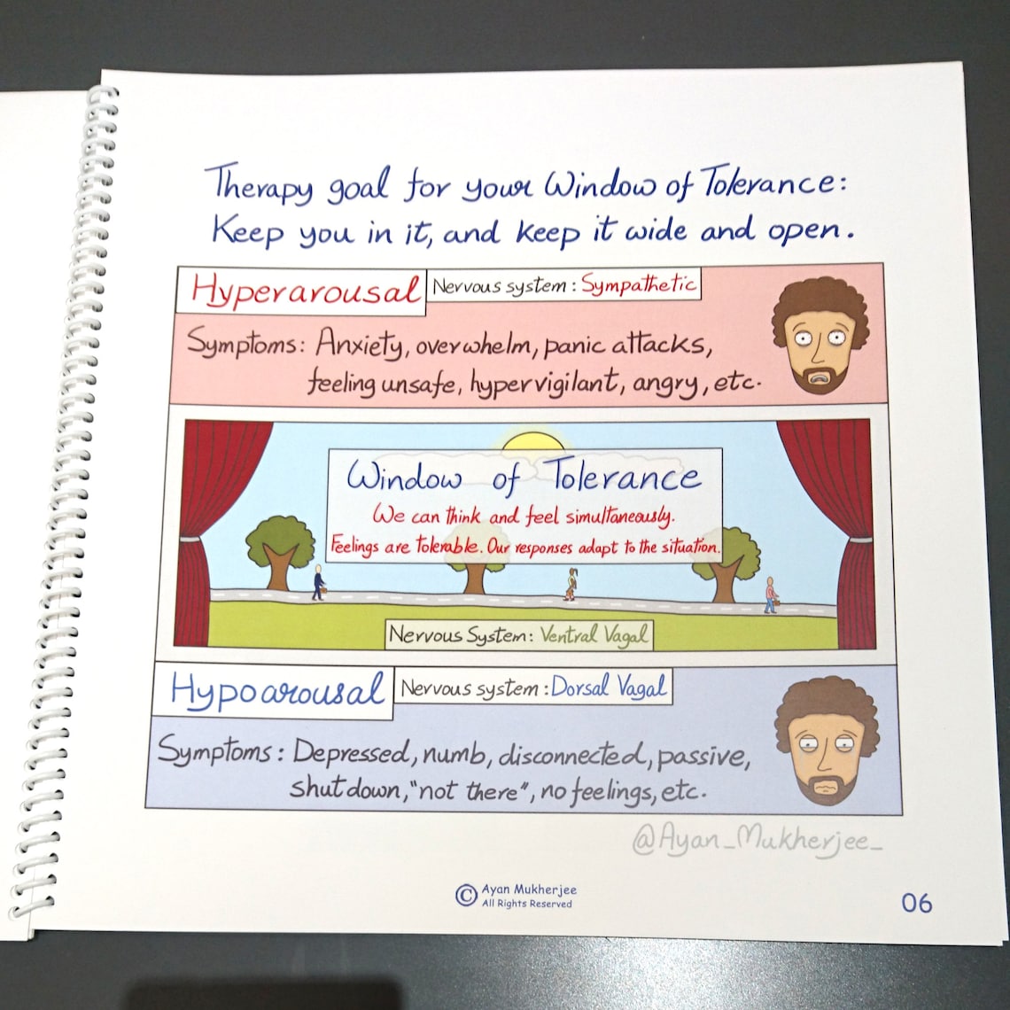 Visual Aids Flipbook for Trauma Therapy Handmade Mental - Etsy