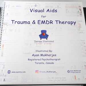 EMDR Therapy: Visual Aids Flipbook for Trauma & EMDR Therapy – Handmade ...