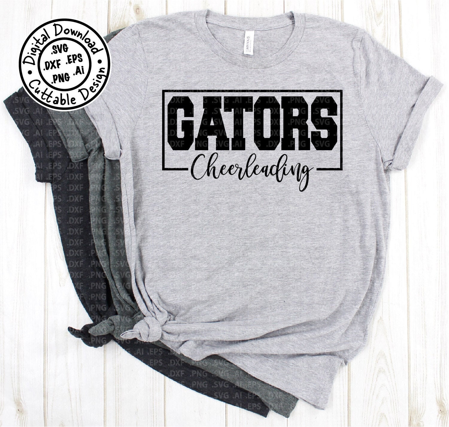 Gators Cheerleading SVG Gators Cheer Cut File Team Maskottchen | Etsy