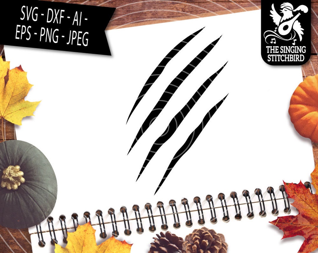Scratch SVG DXF, Instant Download, Stitchbird Graphics Commercial Use ...