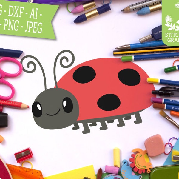 Ladybug Svg - Etsy