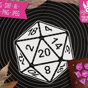 D20 Bundle 1 SVG DXF, Instant Download, Stitchbird Graphics, Commercial ...