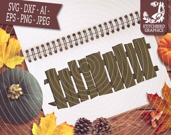 Old Iron Fence SVG DXF Instant Download Stitchbird Graphics | Etsy