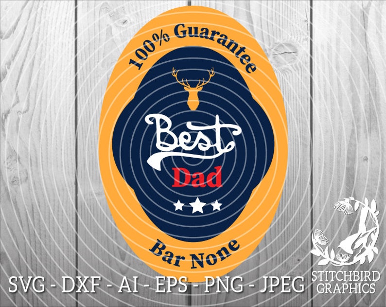 Best Dad Brew SVG DXF Instant Download Stitchbird Graphics - Etsy UK
