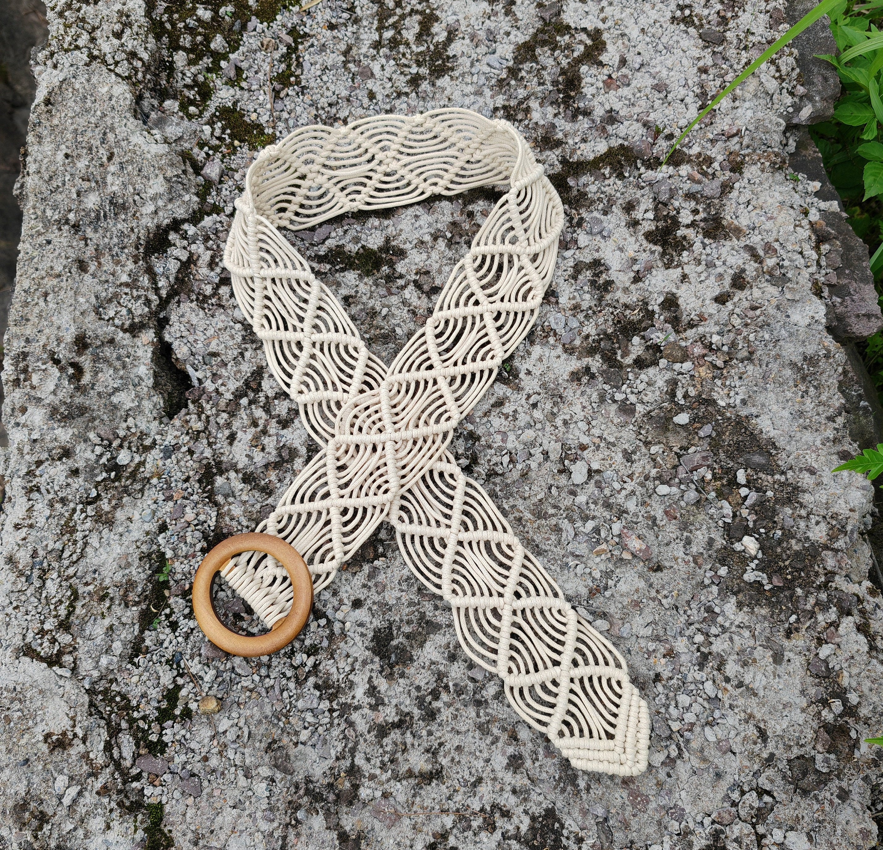 Bohemian Macrame Belt,festival Beaded Belt,hippie Belt,bradied Belt ...