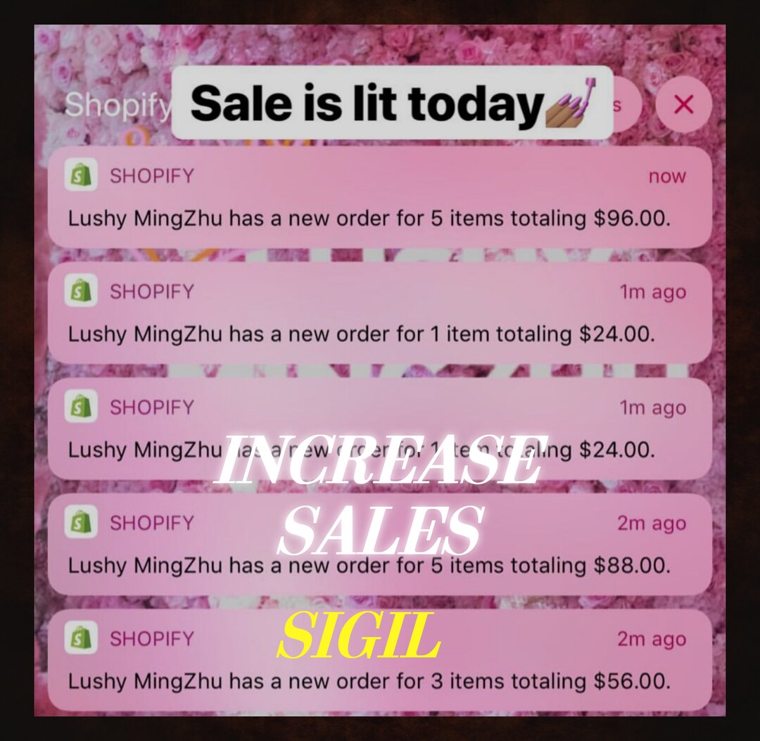 Increase Sales SIGIL / DIY Sigil Ritual - Etsy