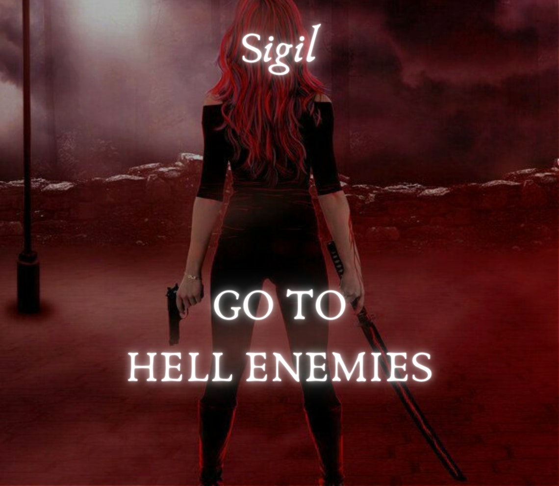 Go to HELL Enemies SIGIL / DIY Sigil Ritual - Etsy