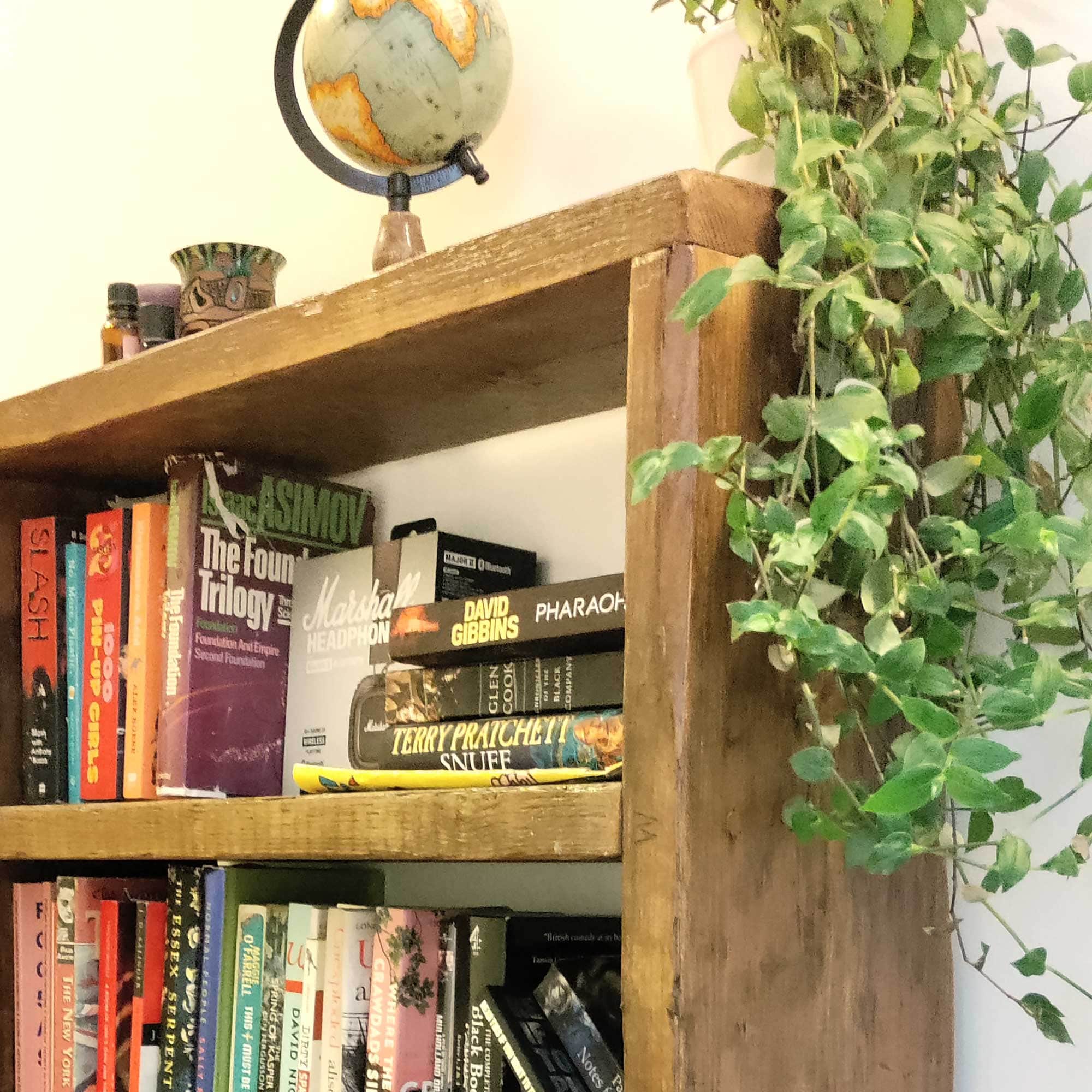 Rustic Bookcase Chunky Bookcase Farmhouse Bookcase - Etsy UK