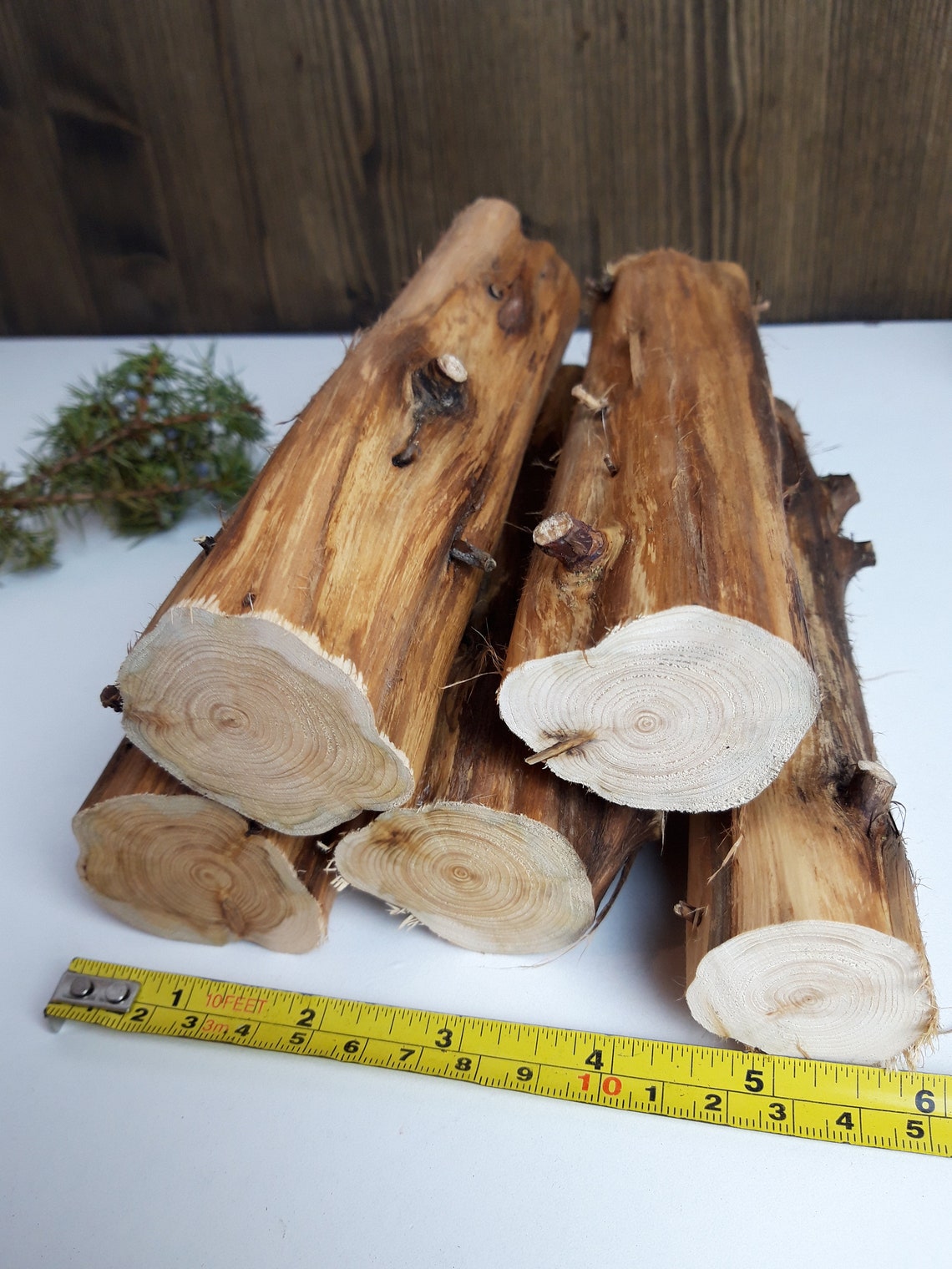 Juniper Wood Log DIY Craft Supplies Juniperus Communis | Etsy