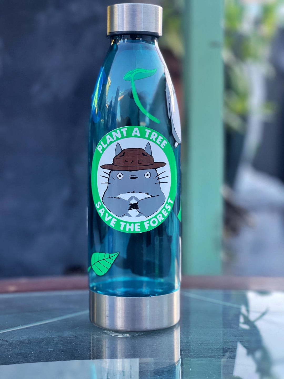 Totoro Water Bottle - My Neighbor Totoro - Studio Ghibli Inspired ...