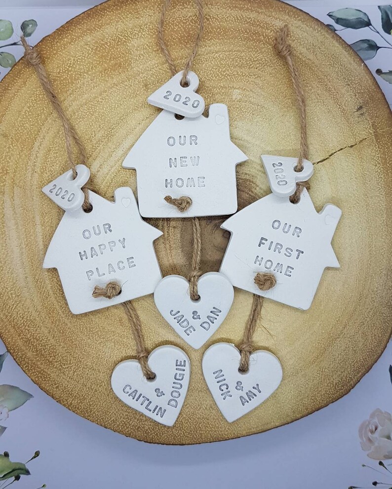 Personalised Our First Home Gift Our Happy Place Hanging | Etsy