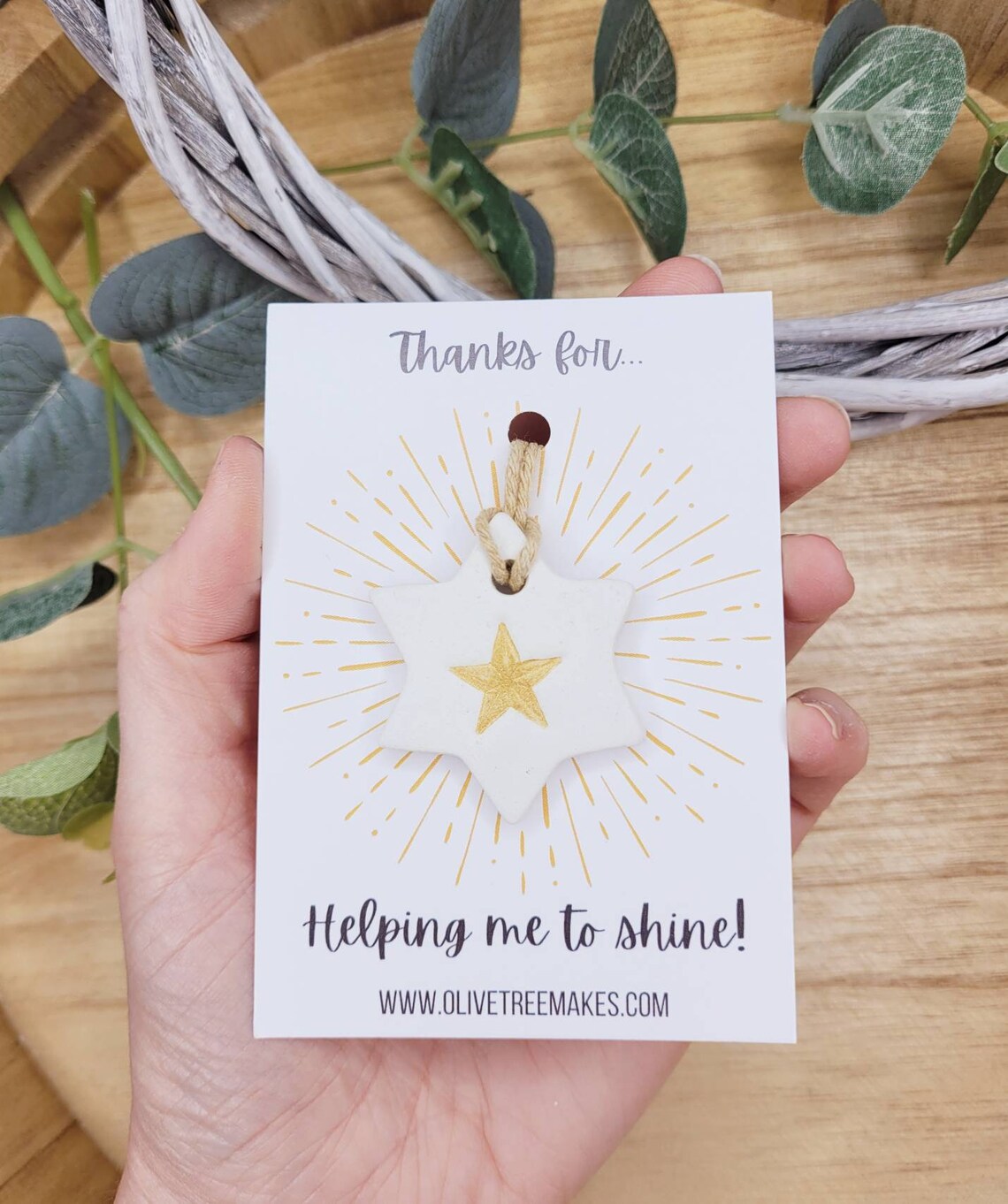 Thank You for Helping Me Shine Teacher Gift Teaching - Etsy UK