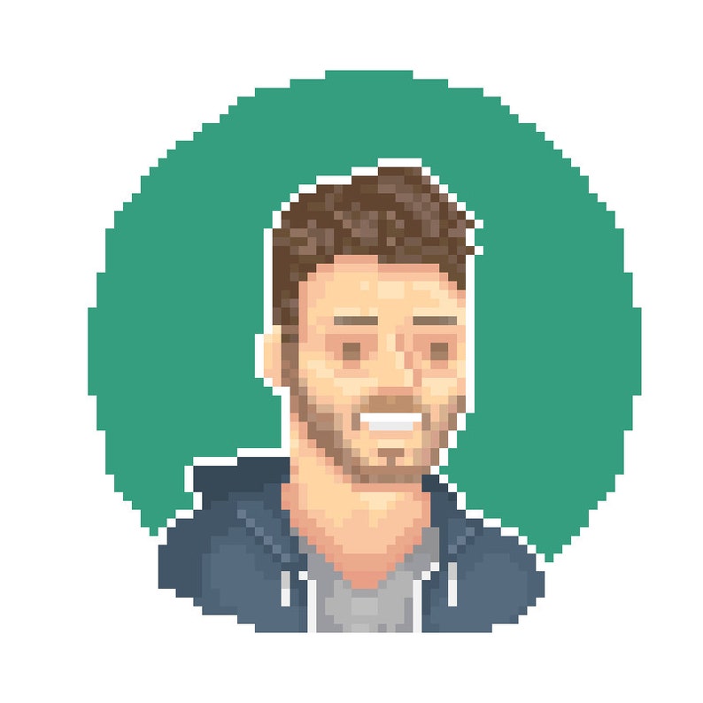 Pixelate Yourself Custom Pixel Art Avatar/portrait - Etsy