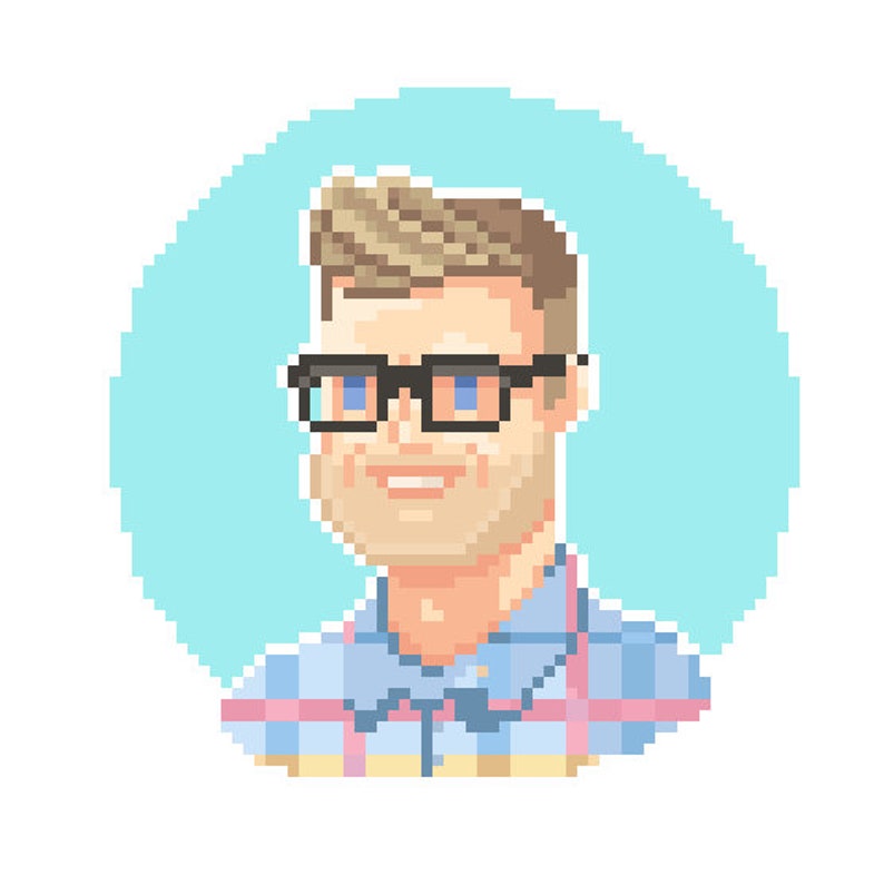Pixelate Yourself Custom Pixel Art Avatar/portrait - Etsy