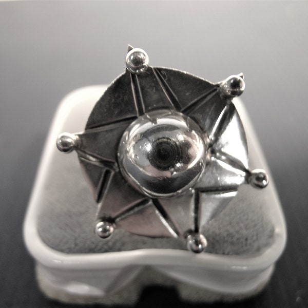 Six Point Star Ring - Etsy