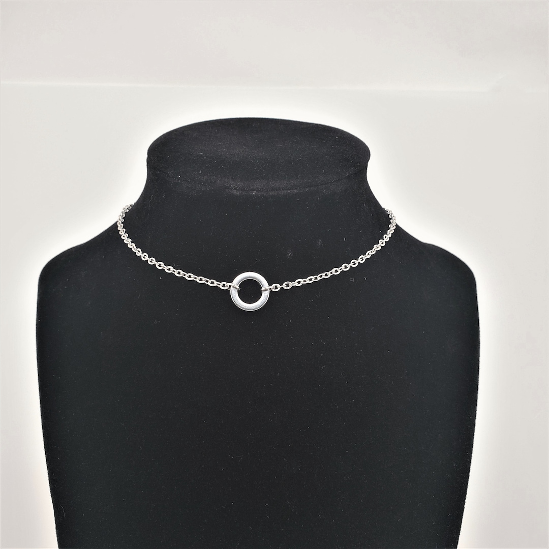 24/7 Discreet Locking O Ring Day Collar - Etsy