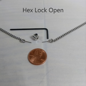 24/7 Discreet Locking Cuff Bracelet - Etsy