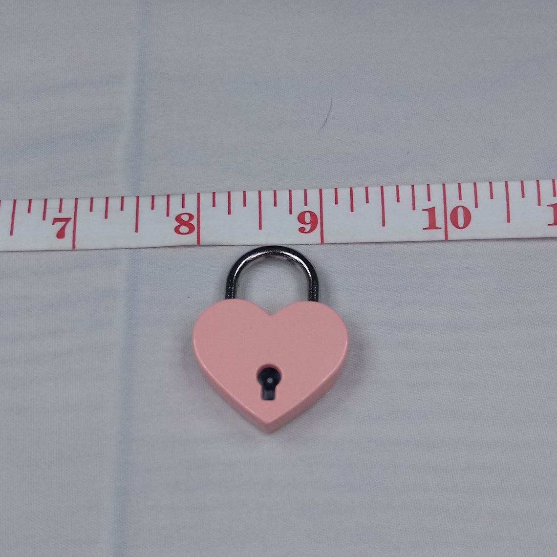 Pink Heart Lock - Etsy