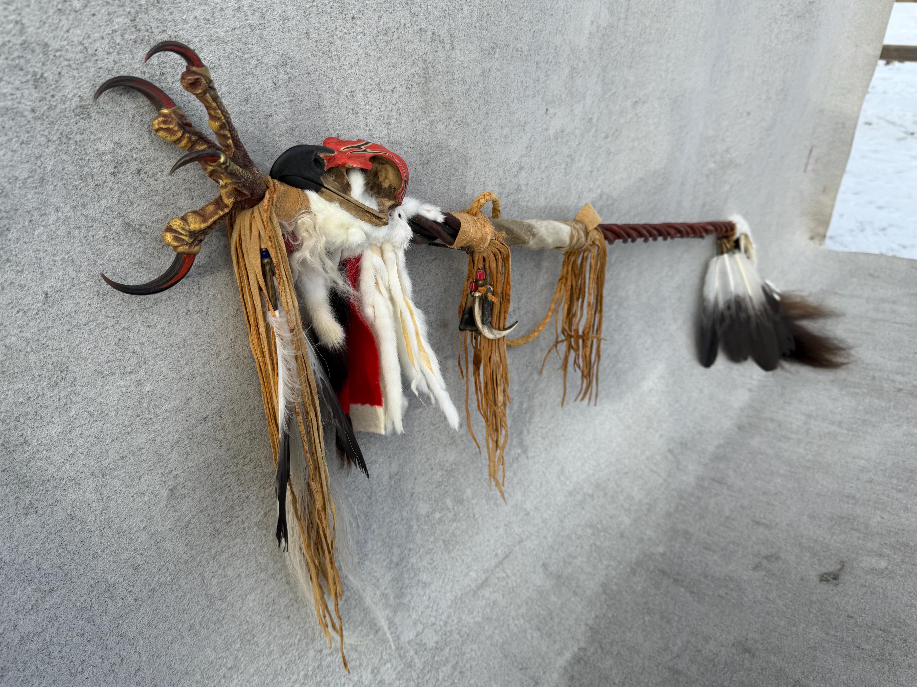 Handmade Plains Indian Dance Stick – Pow Wow Regalia & Native American ...