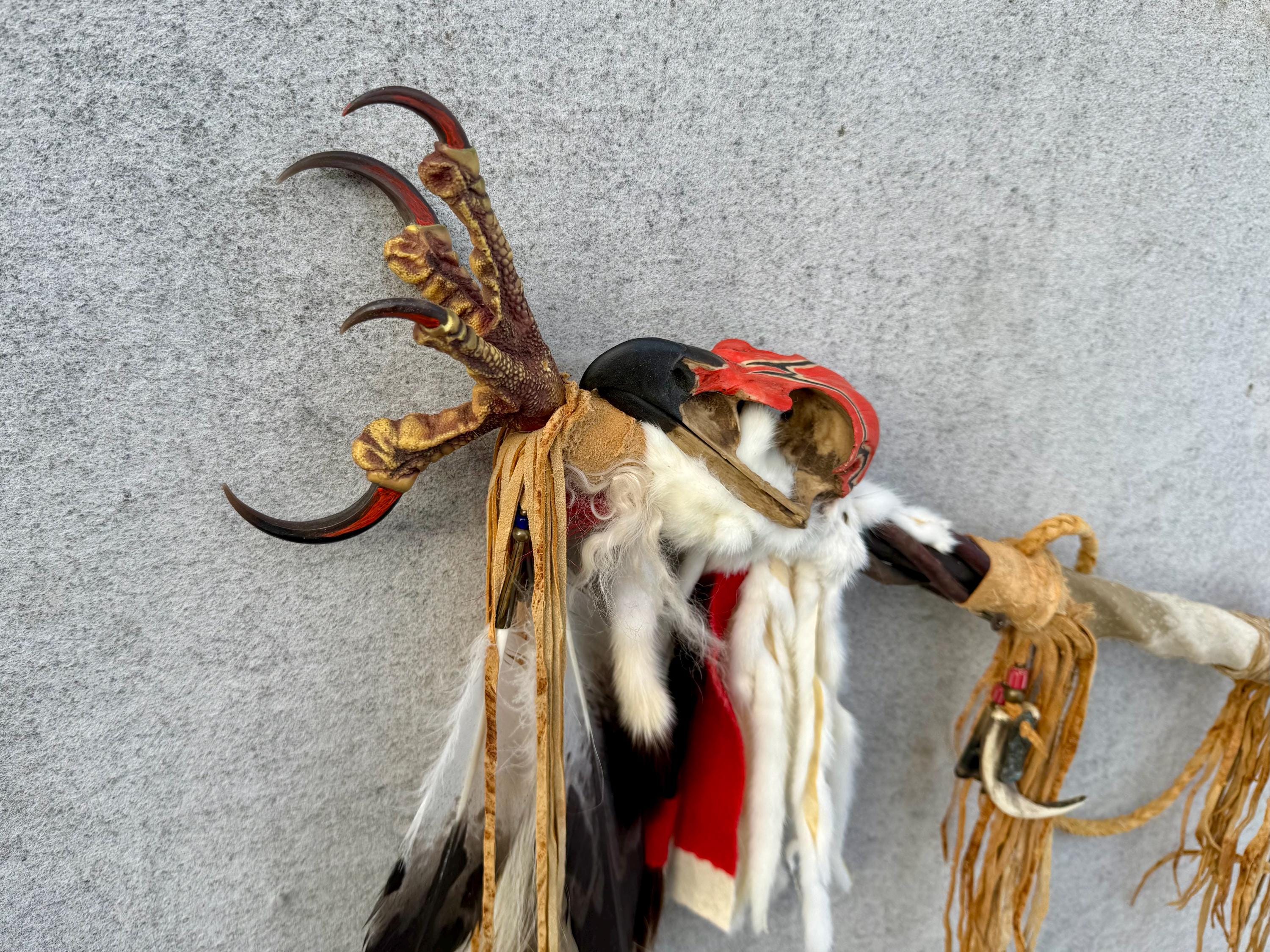 Handmade Plains Indian Dance Stick – Pow Wow Regalia & Native American ...