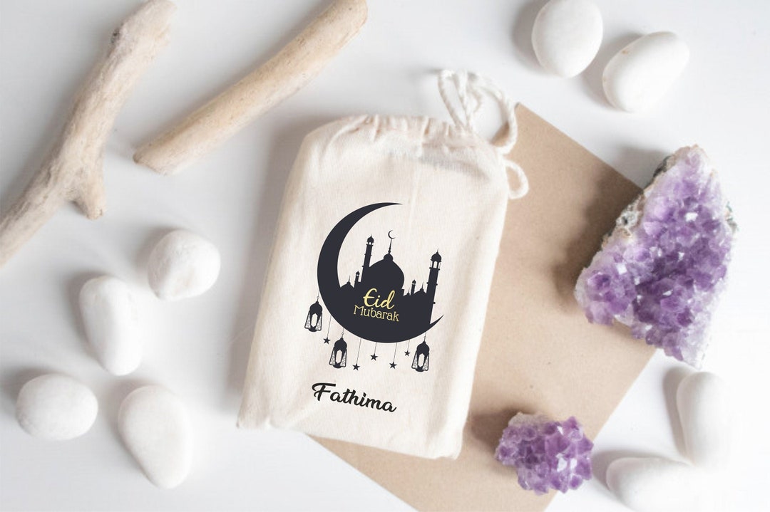Eid Mubarak Bag Eidi Favor Bag Ramdan Eid Treat Bags Custom Eid Bags - Etsy