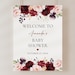 Boho Greenery Wedding Welcome Sign Template With White Roses INSTANT ...
