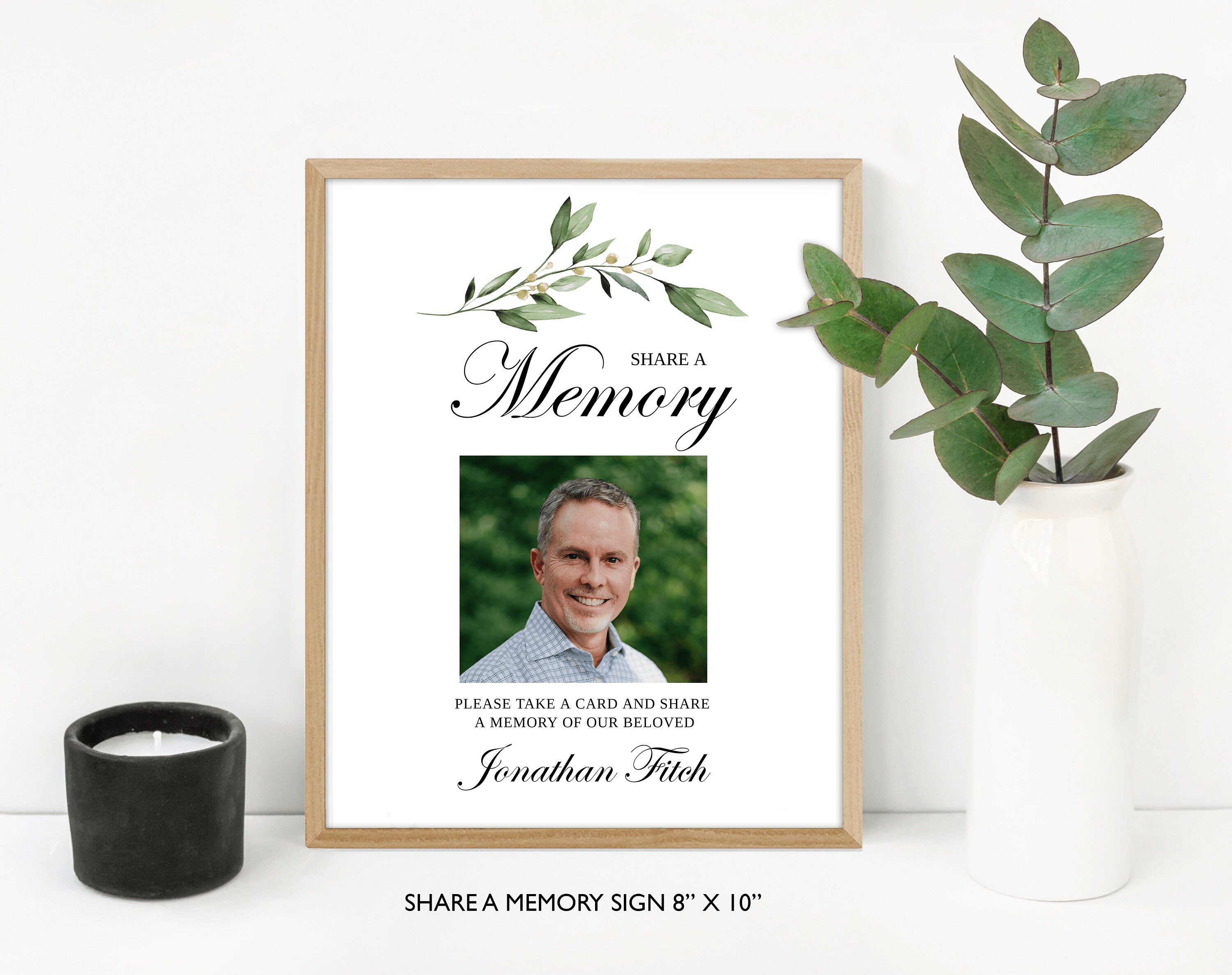 Funeral Templates Bundle Printable Funeral Memory Bundle in - Etsy