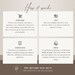 Modern Funeral Program Template Minimalist Memorial Program - Etsy