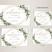 Boho Greenery Wedding Welcome Sign Template INSTANT DOWNLOAD Editable ...