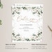 Boho Greenery Custom Sign With White Roses, Portrait and Landscape ...