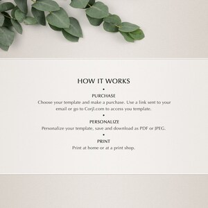 Purple Funeral Program Template Memorial Program Template | Etsy Canada