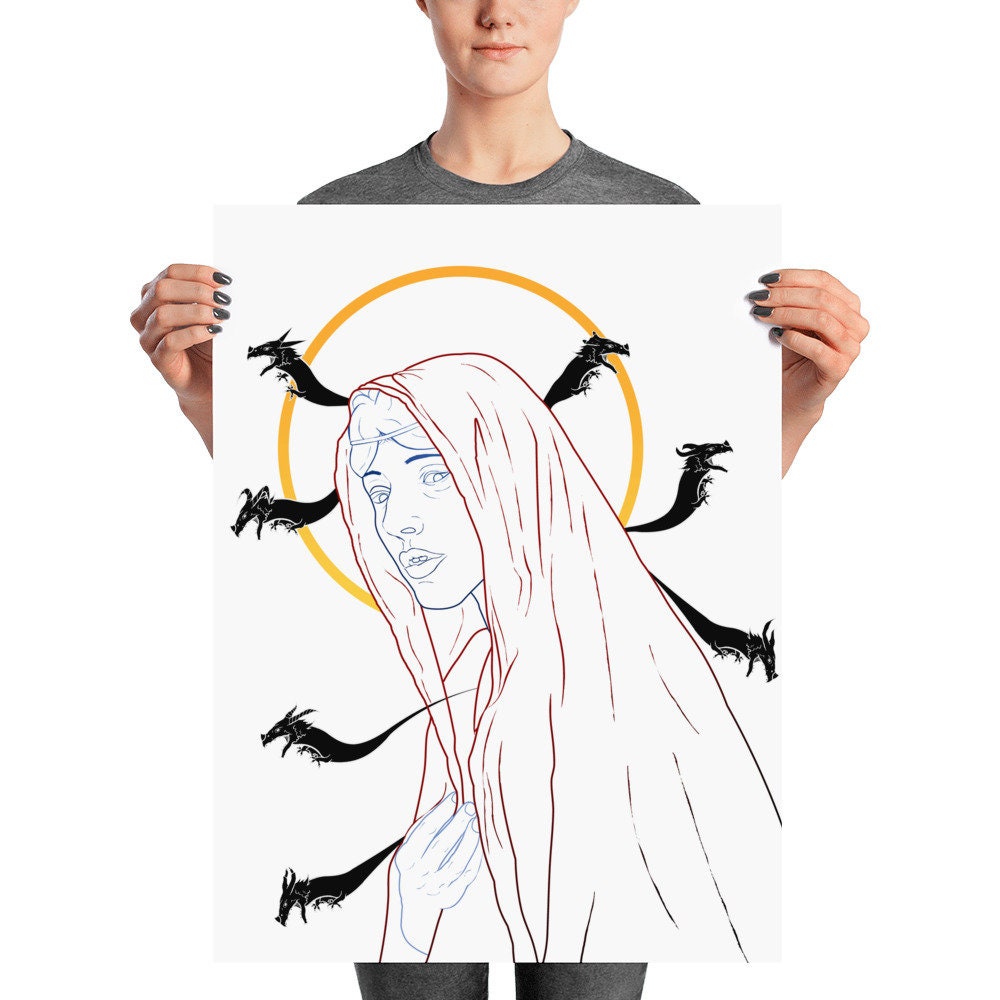 Seven Devils Drawing