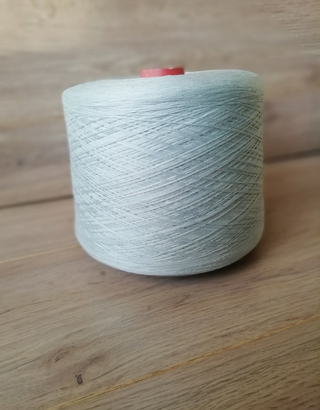 Cotton 100% Natural Yarn Light Green 2ply Cotton From Italy Hand Knit ...