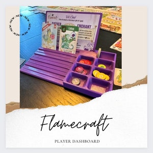 Flamecraft Player Board Set (6 Boards) - Etsy