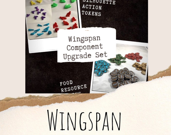 Wingspan Board Game Component Upgrade Set Wingspan Board Game - Etsy