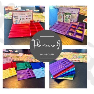 Flamecraft Player Board Set (6 Boards) - Etsy