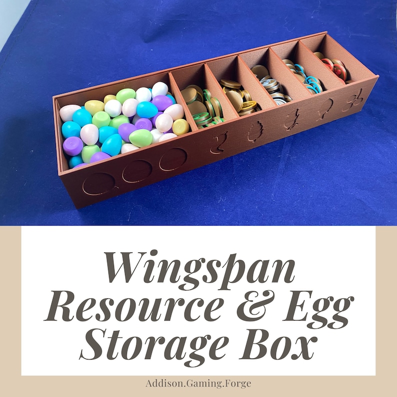 Wingspan board game Resource and Egg Storage Box wingspan | Etsy
