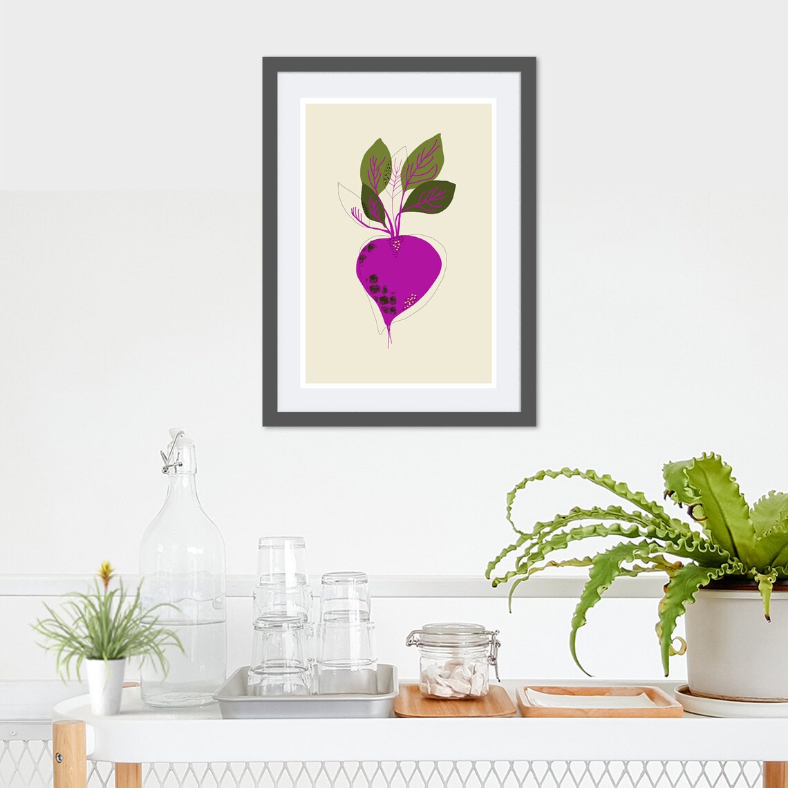 Beet Illustration Printable Art Beetroot Wall Art Print - Etsy