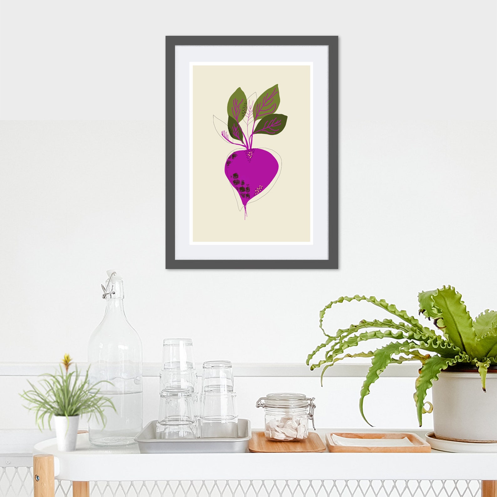 Beet Illustration Printable Art Beetroot Wall Art Print - Etsy