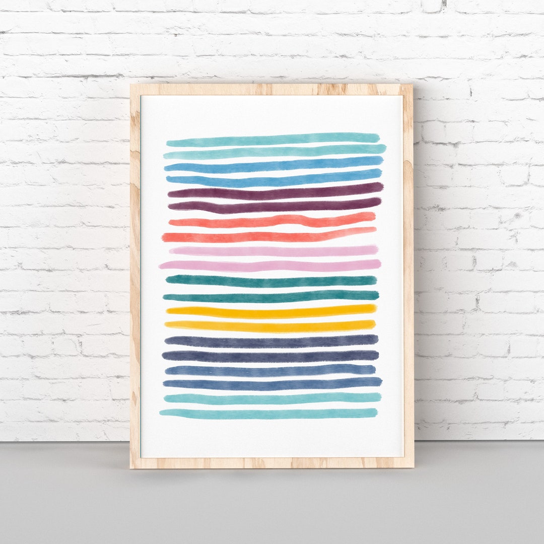 Nursery Abstract Art, Playroom Kids Print, Modern Nursery Wall Art ...