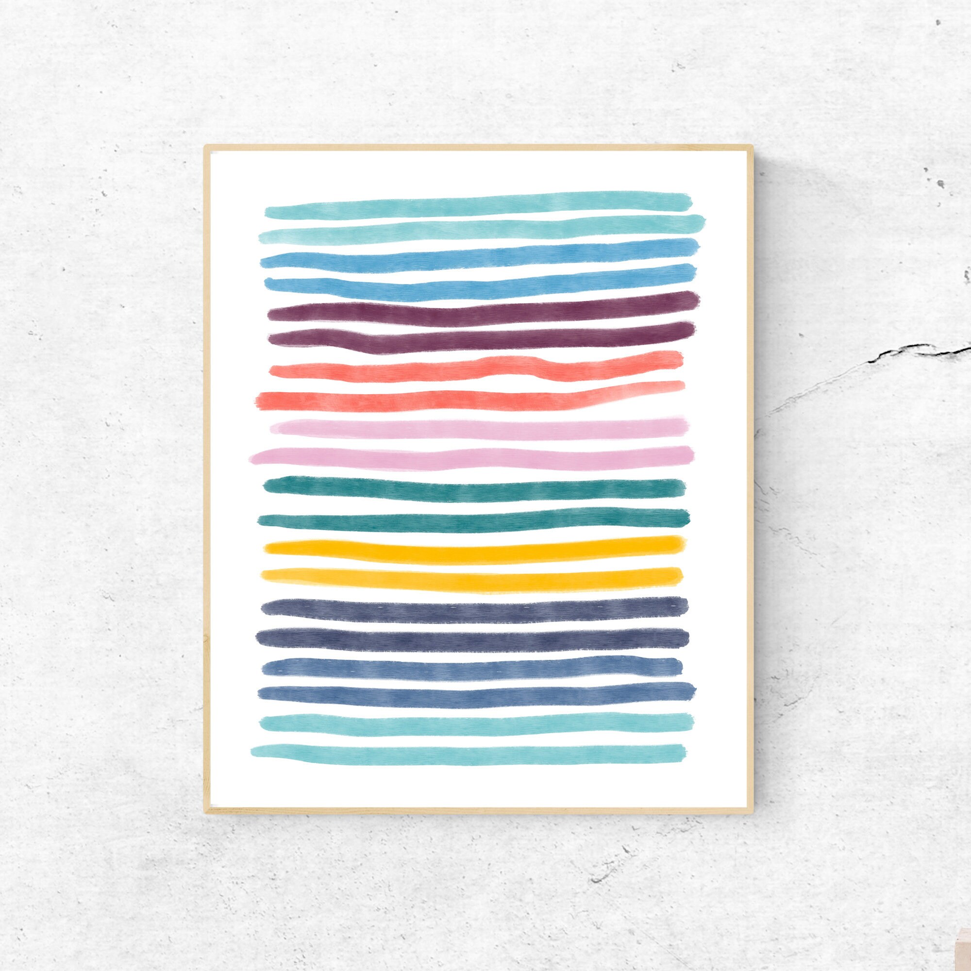 Nursery Abstract Art Playroom Kids Print Modern Nursery Wall - Etsy