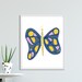Butterfly Nursery Wall Art Colorful Kids Art Playroom Print - Etsy